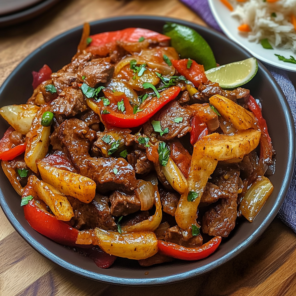 Lomo Saltado (Peruvian Beef Stir Fry) – Oven Savors