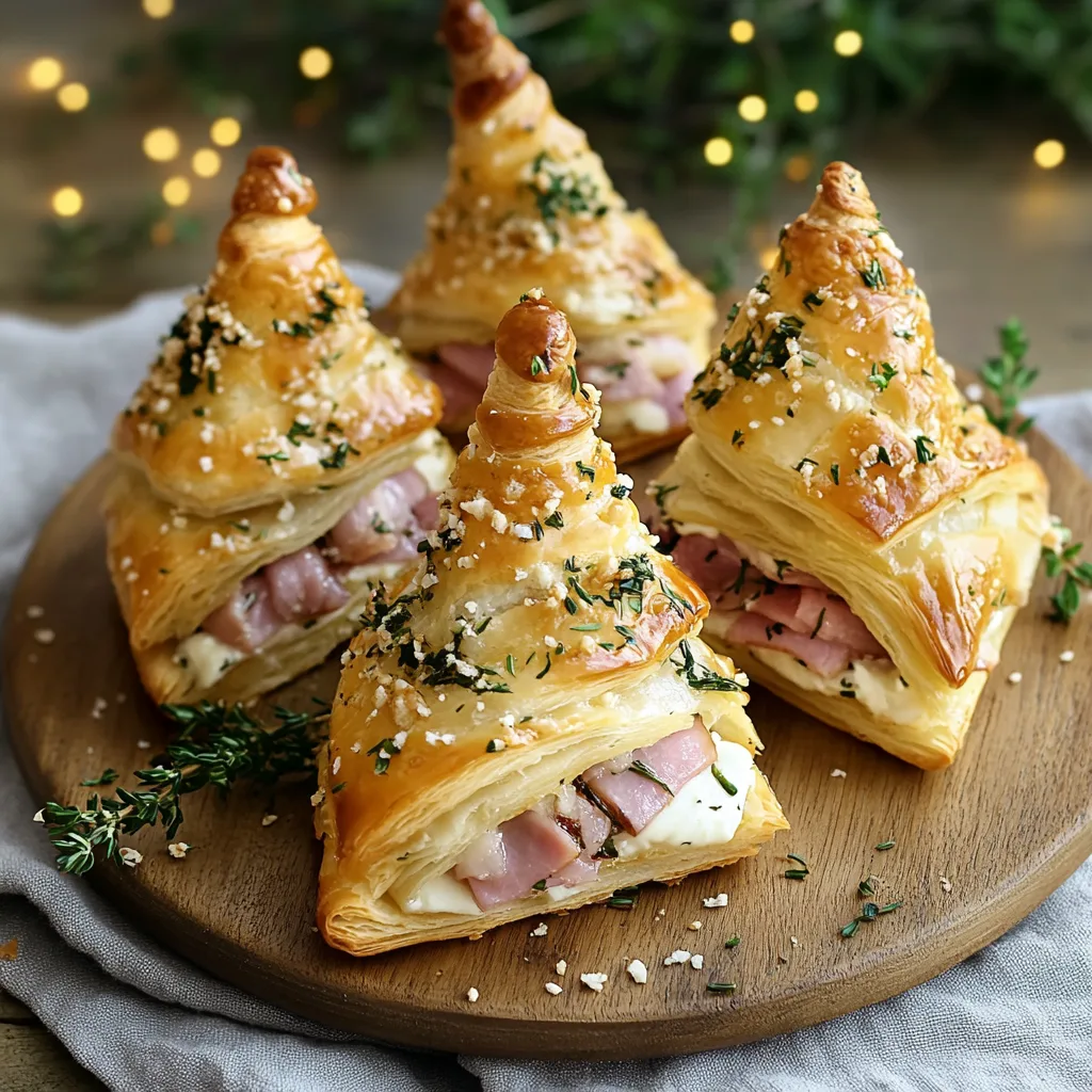 Ham & Cheese Puff Pastry Christmas Trees: An Incredible Ultimate Recipe ...
