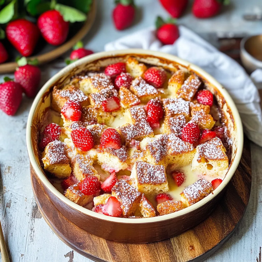 Baked Strawberries and Cream French Toast: An Incredible Ultimate ...