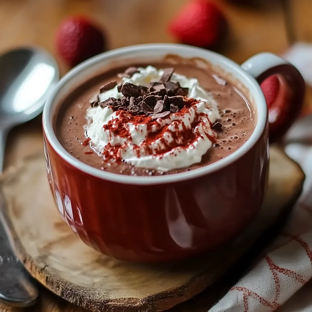 Red Velvet Hot Chocolate: The Ultimate Amazing Recipe – Oven Savors