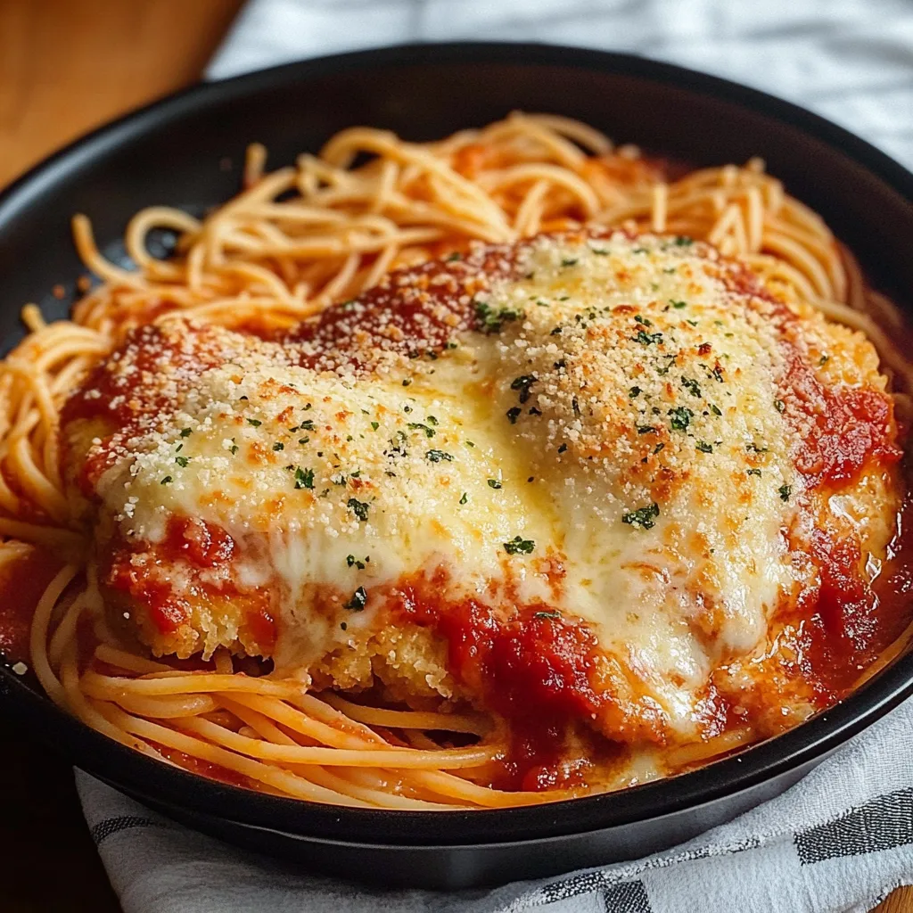 Chicken Cutlet Parmesan with Spaghetti: An Amazing Ultimate Recipe ...